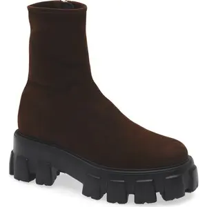 Women's Prada Lug Sole Boots