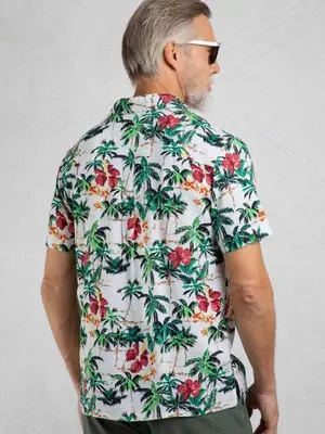 WEIRD FISH Holborn Hawaiian Shirt