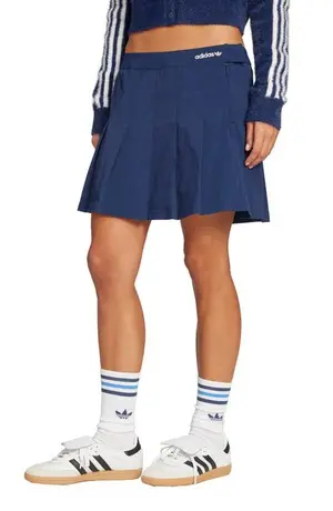 Adidas Pleated Skirt - Night Indigo