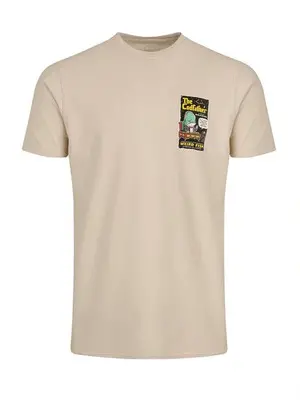 WEIRD FISH Codfather Heritage Wash Artist T-shirt - String