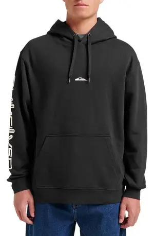 Quiksilver Drop Shoulder Sweatshirts Hoodies For Men
