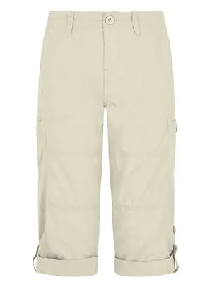WEIRD FISH Salena 3/4 Length Trousers - Oyster