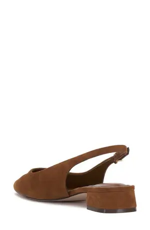 Vince Camuto Valiey Slingback Flat - Burnt Sugar