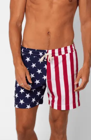 Broad Stripes Shorts For Men