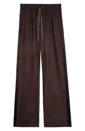 Zadig&Voltaire Poma Tailleur Drawstring Pants - Dark Chocolate