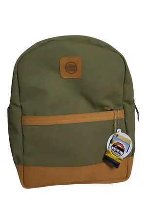 JUBILEE TRADING CO. Cape Buffalo Book Bag Olive Green