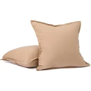 COYUCHI Organic Linen Accent Pillow - Doe