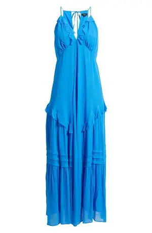 Rails Boa Ruffle Midi Sundress