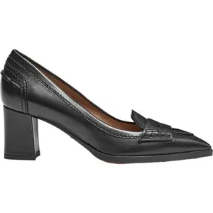 Santoni Leather Mid-heel Pumps