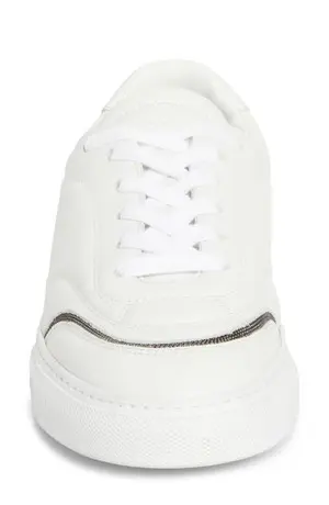 Brunello Cucinelli Monili Trim Low Top Sneakers