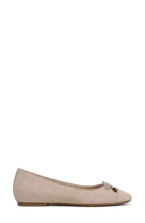 Vionic Klara Cap Toe Ballet Flat - Lucid Beige