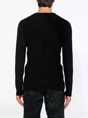 LAYER ZERO Round-neck Hemp Sweater