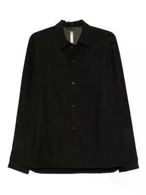 LAYER ZERO Button-detail Long-sleeve Shirt