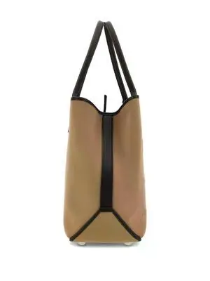 Hogan Medium Script Tote Bag - Neutrals