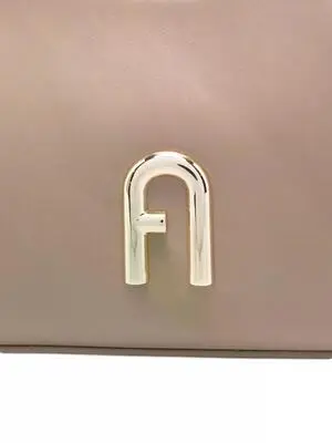 Furla Leather Shoulder Bag - Neutrals
