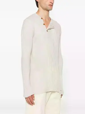VIVIENNE WESTWOOD Ribbed Button-placket Sweater