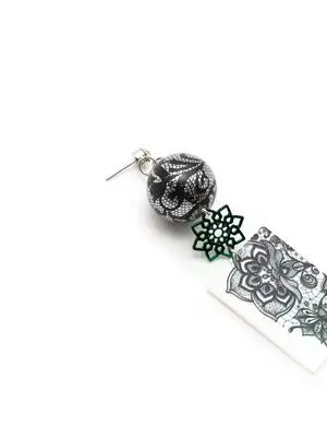 AMIR SLAMA Charm-appliqué Drop Earrings