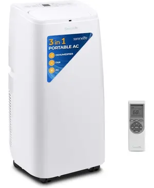 SERENELIFE Portable Air Conditioner - White