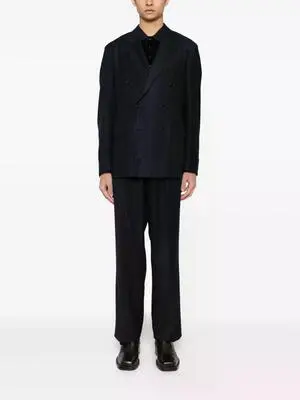 Canali Pinstripe Double-breasted Suit