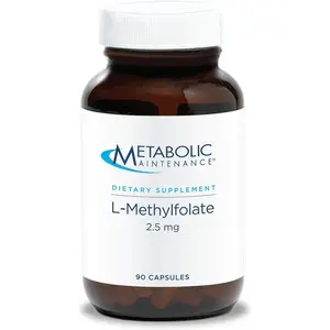 METABOLIC MAINTENANCE L-methylfolate 2.5 Mg 90 Capsules - One-color