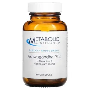 METABOLIC MAINTENANCE Ashwagandha Plus 60 Capsules - One-color