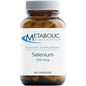 METABOLIC MAINTENANCE Selenium 200mcg 90 Capsules - One-color