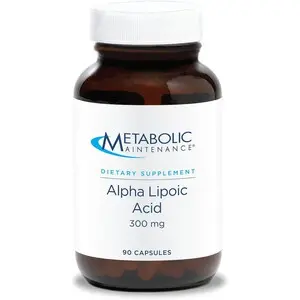METABOLIC MAINTENANCE Alpha Lipoic Acid 300mg 90 Capsules - One-color