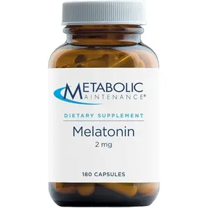 METABOLIC MAINTENANCE Melatonin 2mg 180 Capsules - One-color