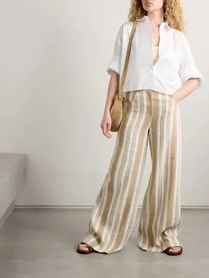 TWP Cropped Cotton-poplin Shirt