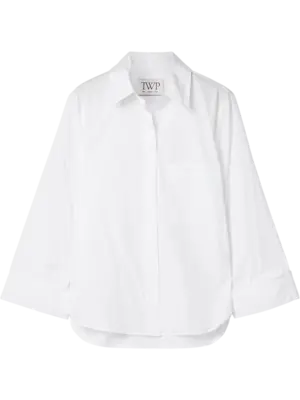 Boyfriend Cotton Poplin Shirts