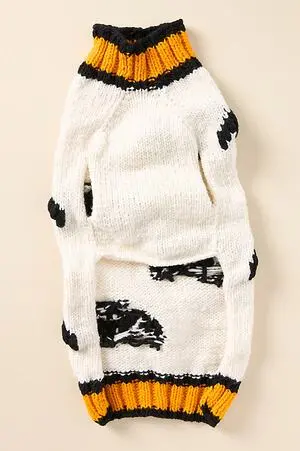 Anthropologie Wool Halloween Pet Sweater