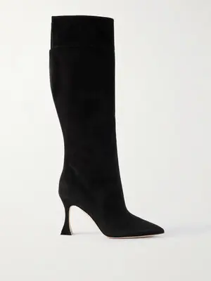 Manolo Blahnik Knee High Boots For Women
