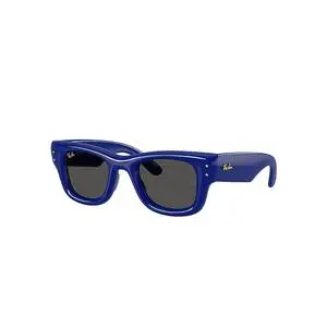 Ray-ban Wayfarer Puffer Sunglasses 47-23 Blue