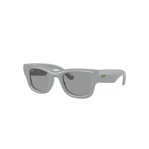 Ray-ban Wayfarer Puffer Sunglasses - Solid Grey