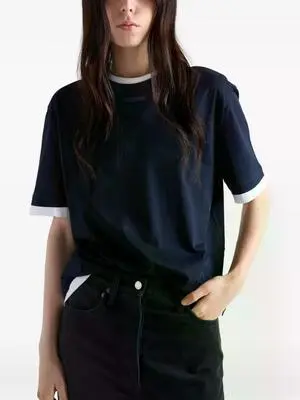 Prada Logo-triangle T-shirt