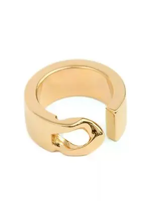 MAISON MARGIELA Minimal Logo Ring - Gold