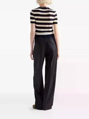 Prada Striped Knit Top