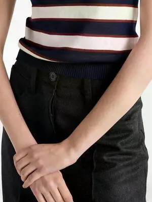 Prada Striped Knit Top
