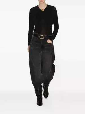 Isabel Marant Étoile Oriane Jeans - Black
