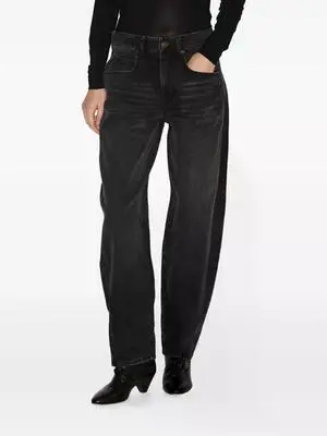 Isabel Marant Étoile Oriane Jeans - Black