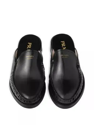 Prada Leather Mules