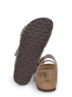 BIRKENSTOCK Arizona Big Buckle Leather Slides