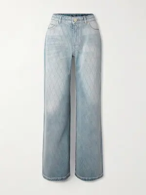 Balmain Straight Leg Jeans For Women