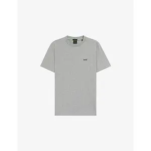 BOSS Logo-embroidered Regular-fit Stretch-cotton T-shirt Xxl