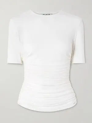 Alaia Stretch T-shirts For Women