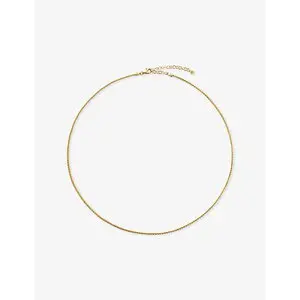Monica Vinader Wheat Chain Necklace - Gold