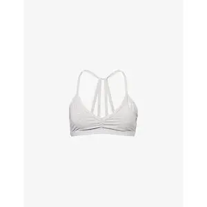 GYMSHARK Minimal-coverage Cotton-jersey Sports Bra