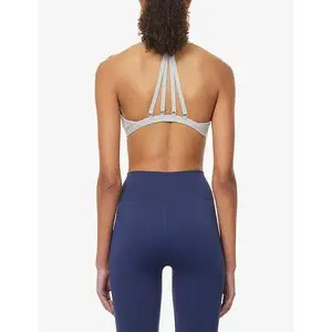 GYMSHARK Minimal-coverage Cotton-jersey Sports Bra