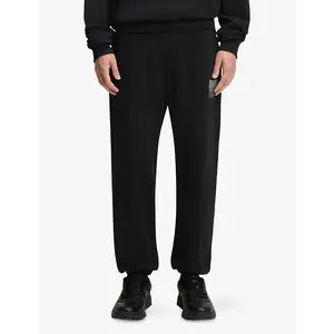 Hugo Logo-print Regular-fit Cotton Jogging Bottoms