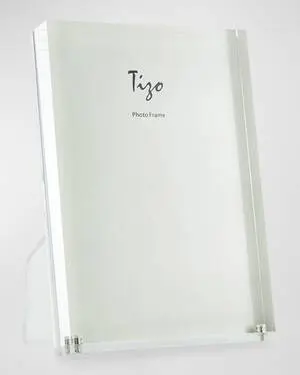 TIZO Lucite Easel Back Frame, 6" X 4" Clear